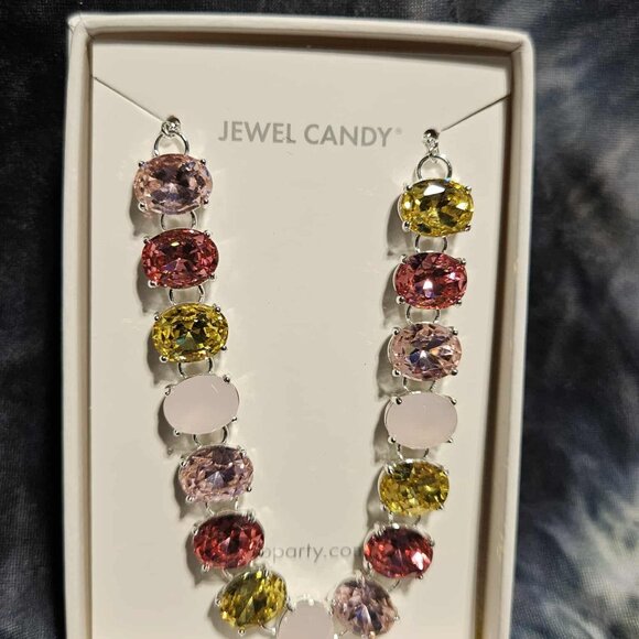 Bomb Party | Jewelry | Jewel Candy Pink Lemonade Bracelet | Poshmark